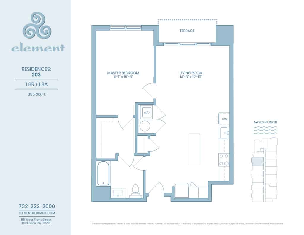 Element Red Bank – Limited collection of 1 & 2 bedroom residences