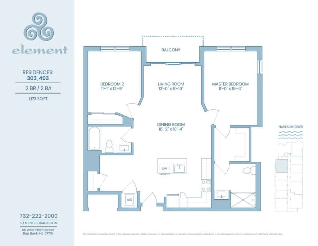 Element Red Bank – Limited collection of 1 & 2 bedroom residences