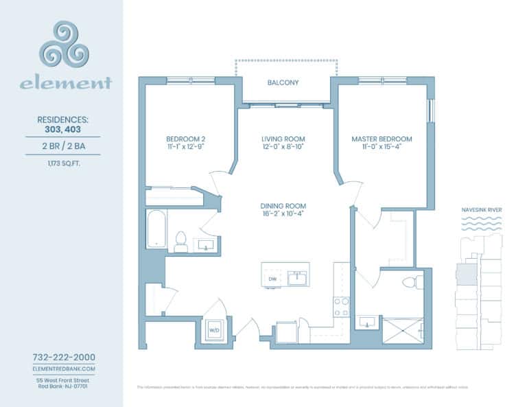 Element Red Bank – Limited collection of 1 & 2 bedroom residences